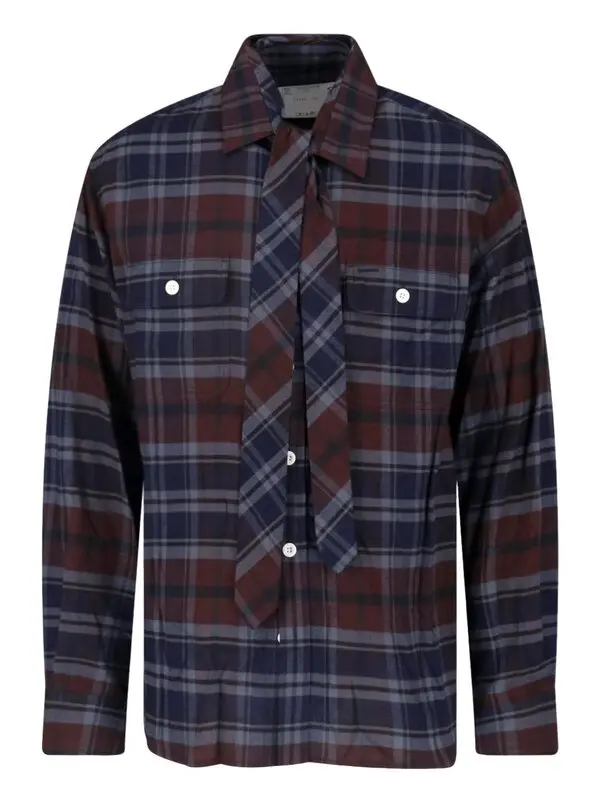 Dsquared2 Checked Shirt - Brown