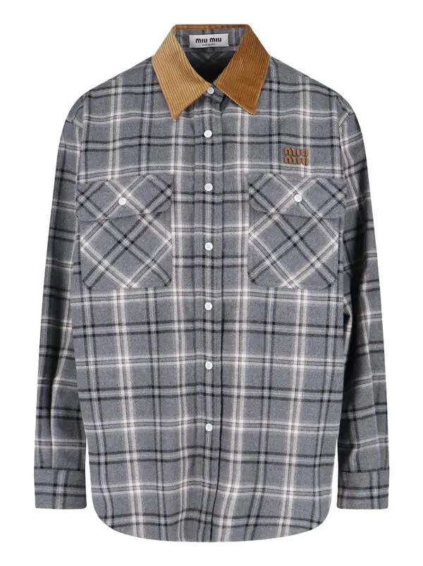 Polo Ralph Lauren Checked Shirt - Gray