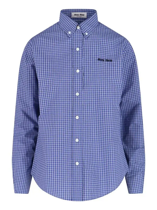 Polo Ralph Lauren Checked Shirt - Light Blue