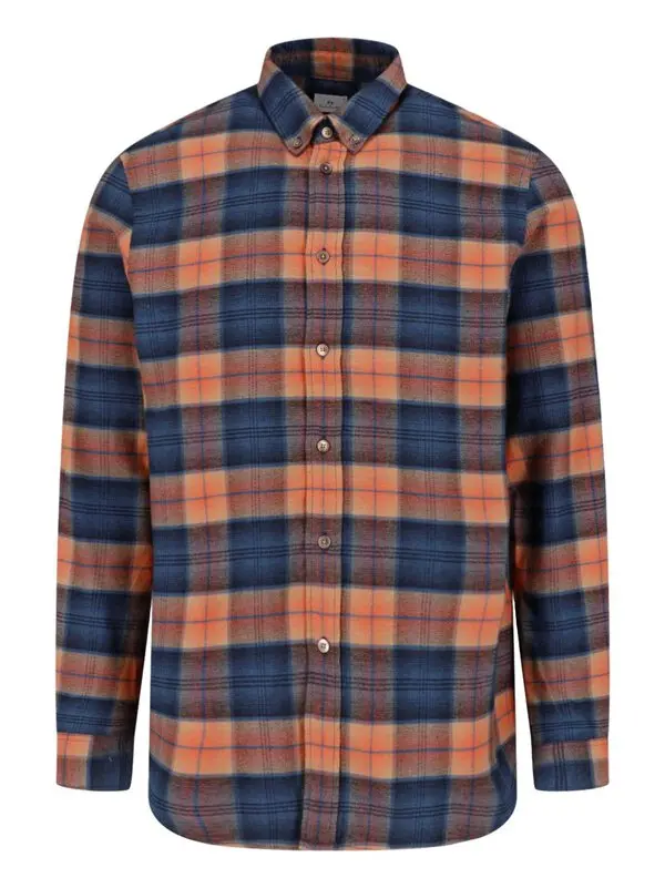 GALLERY DEPT. Checked Shirt - Orange