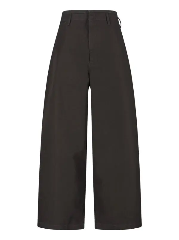 Max Mara Wide Leg Trousers - Brown