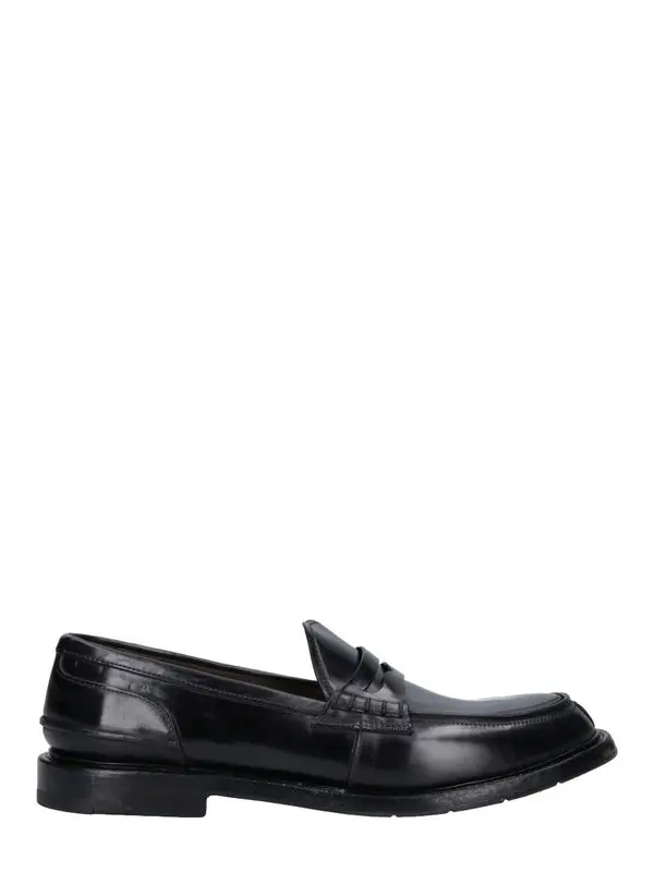 Premiata Calf Leather Loafers - Black