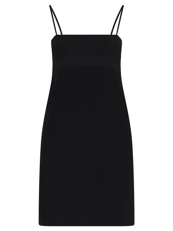MAISON MARGIELA Logo Mini Dress - Black