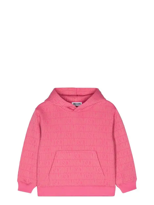 Moschino Hooded Sweatshirt - Fuchsia