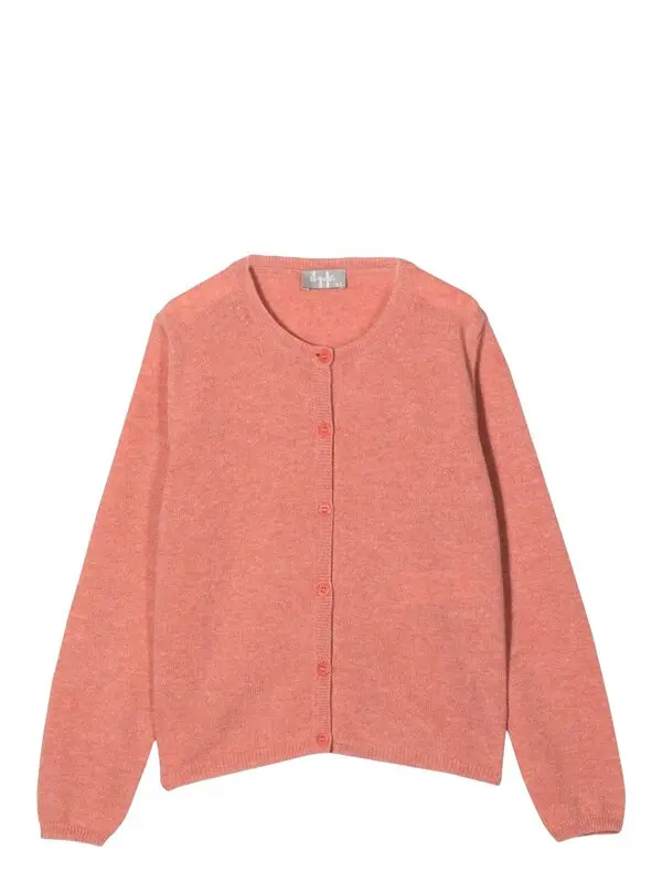 IL GUFO Buttoned Cardigan - Pink