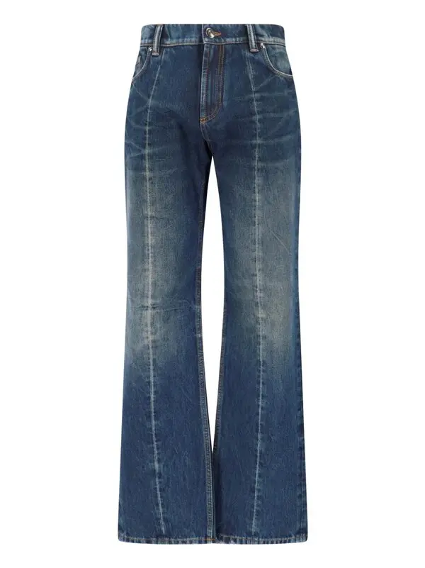 SUNFLOWER Wide Leg Jeans - Blue
