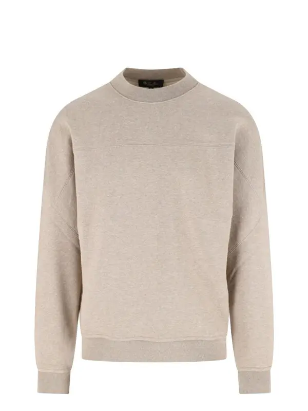 Loro Piana Crewneck Sweatshirt - Beige