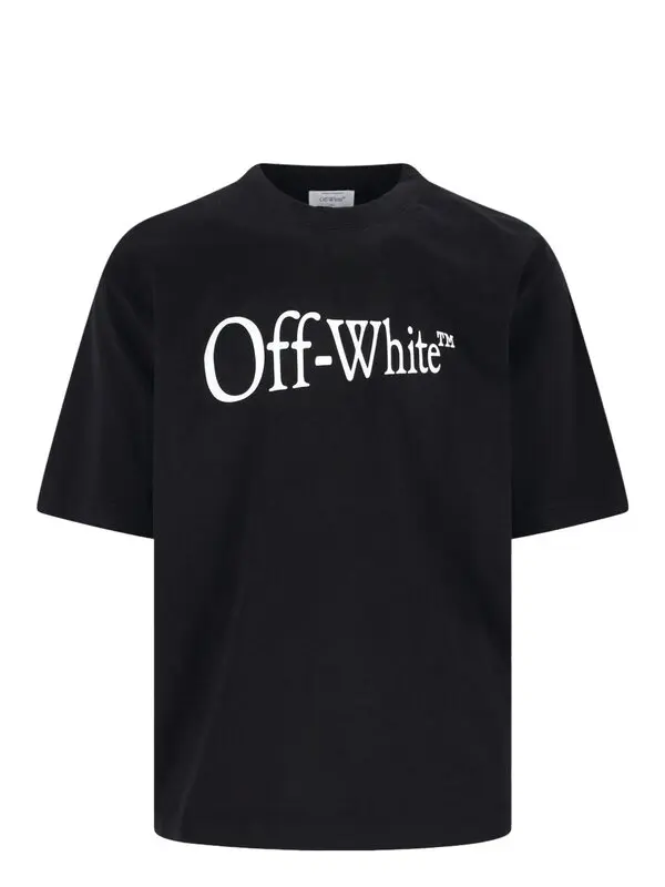 Off-White Run Arrow Skate' T-shirt - Black
