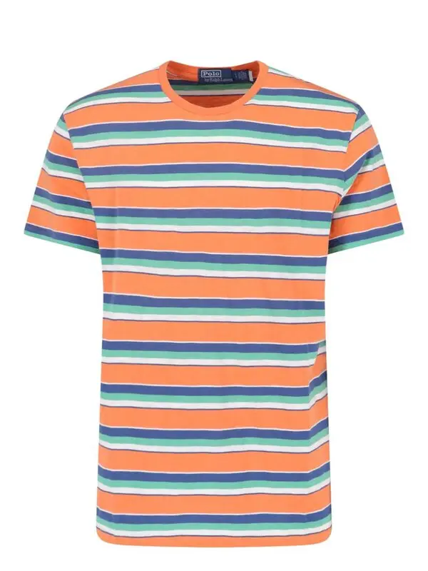 Marni Striped T-shirt - Orange