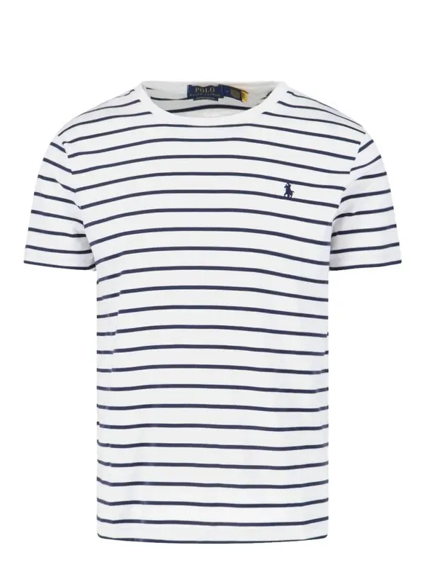 Polo Ralph Lauren Striped T-shirt - White