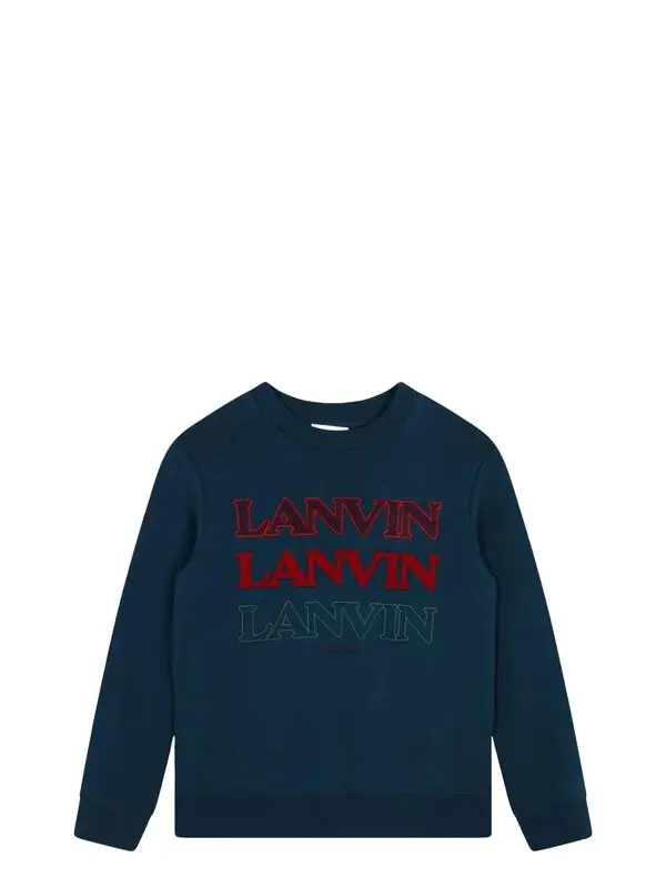 LANVIN Crewneck Sweatshirt - Blue