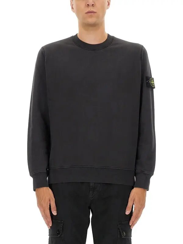 Stone Island Regular Fit Sweatshirt - Grey