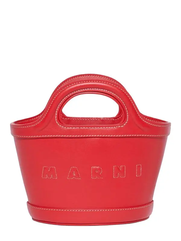 Marni Tropicalia Handheld Bag - Red
