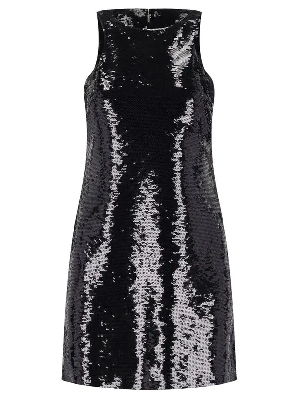 Michael Kors Sequin Mini Dress - Black