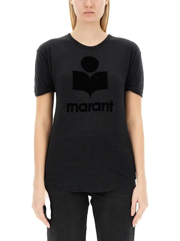 MARANT ETOILE Koldi T-shirt - Black