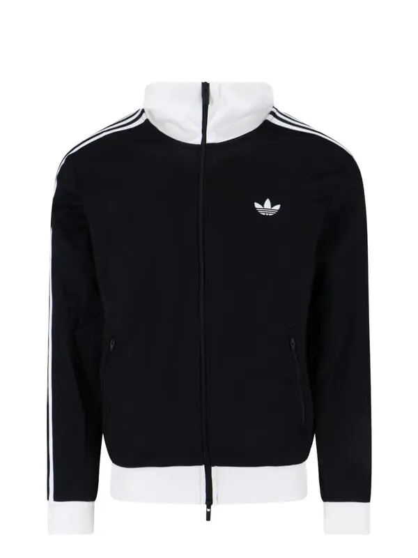 Adidas Beckenbauer Zip Sweatshirt - Black