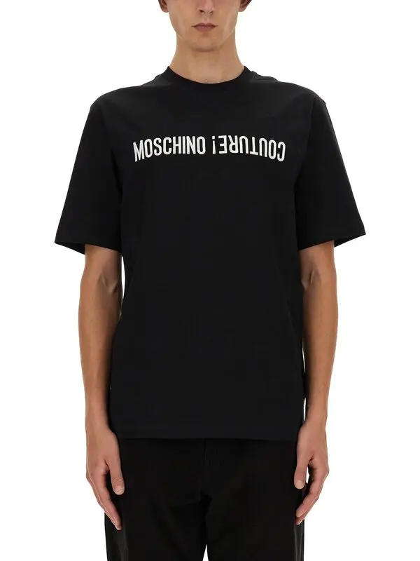 Moschino T-shirt With Logo - Black