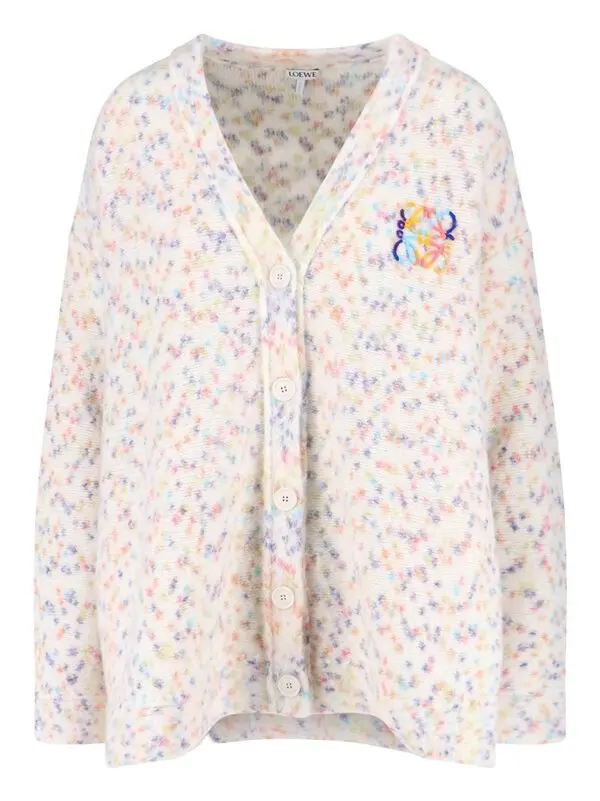Loewe Anagram Cardigan - Multi