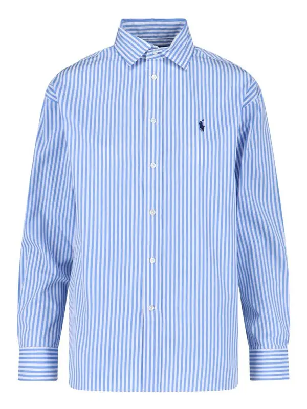 Seafarer Striped Shirt - Light Blue