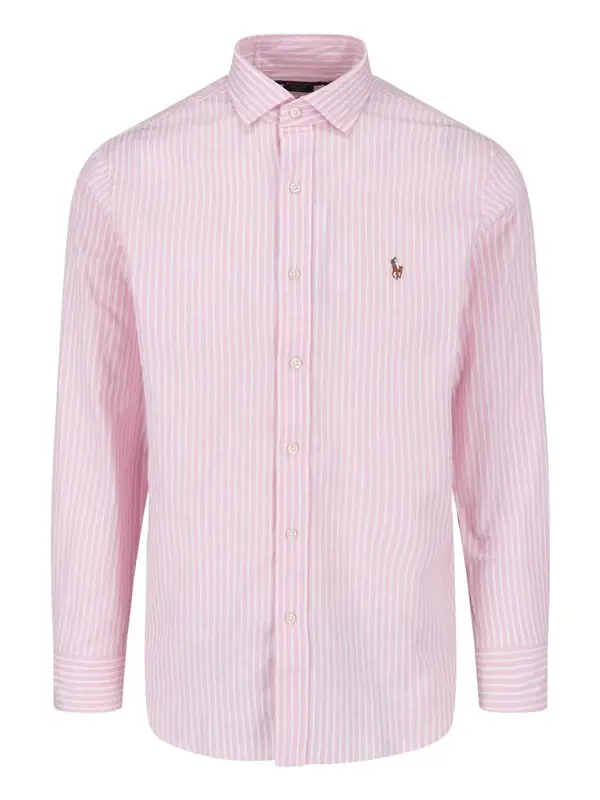 RÓHE Striped Shirt - Pink
