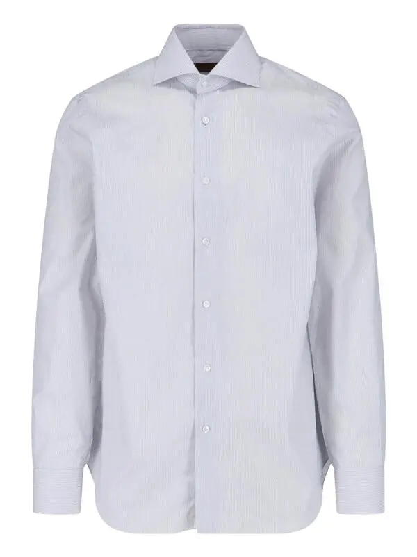 RÓHE Striped Shirt - White