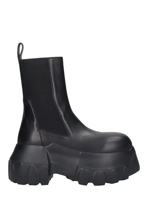 Rick Owens Beatle Mega Tractor Boots - Black