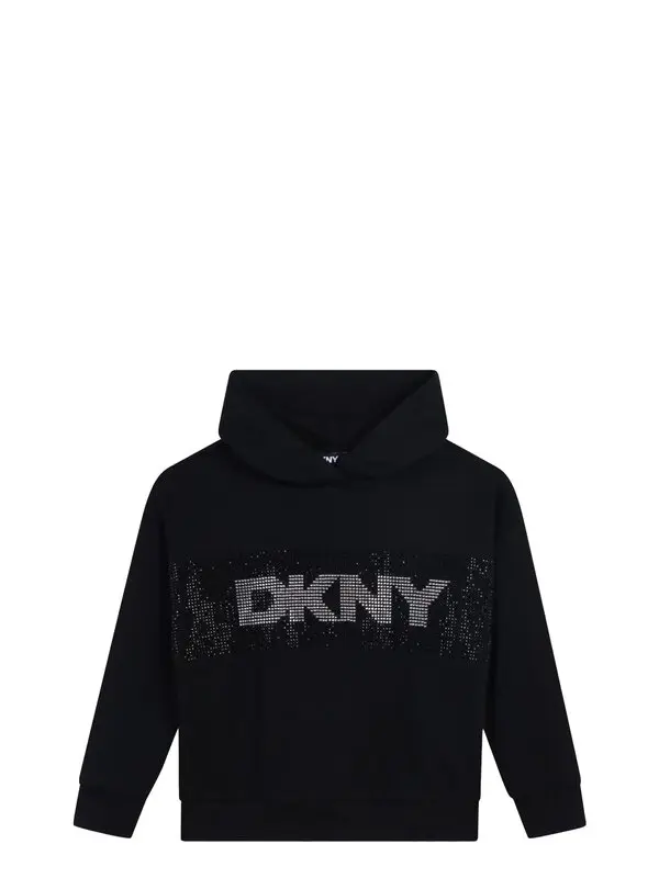 Dkny Hooded Sweatshirt - Black