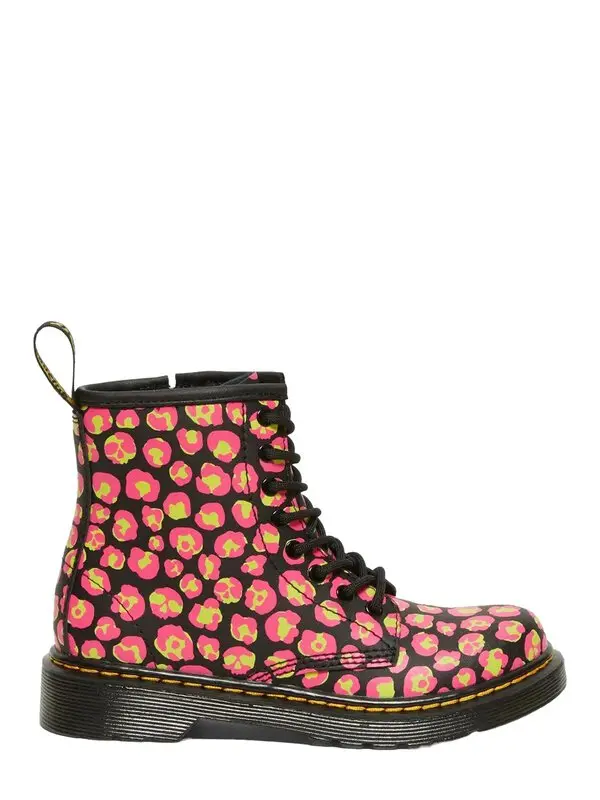 Dr. Martens 1460 Leopard Lace Boots - Multicolour