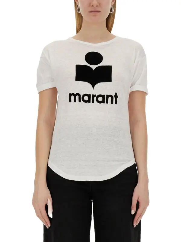 MARANT ETOILE Koldi T-shirt - White