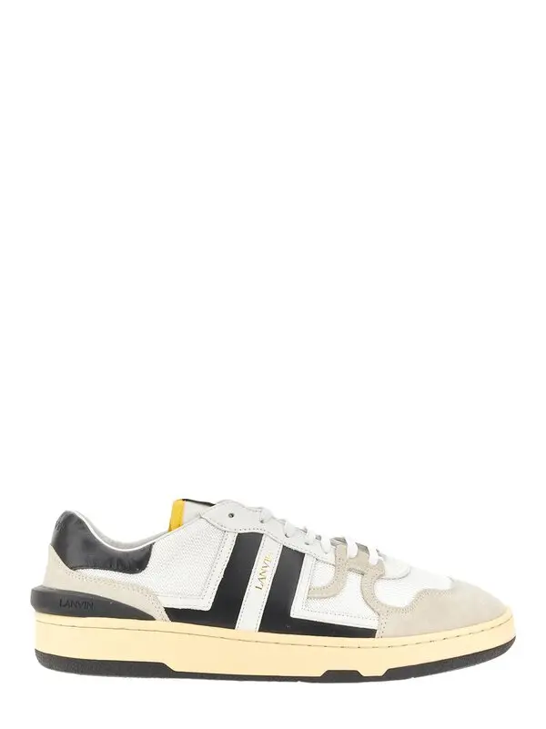 LANVIN Clay Low Top Sneakers - White
