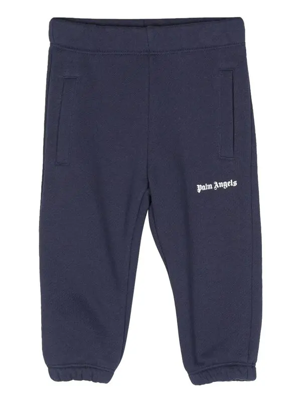 Palm Angels Logo Sweatpants - Blue
