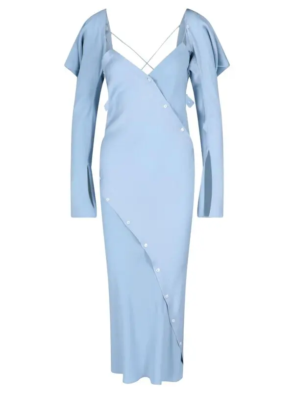 SETCHU Origami Dress - Light Blue