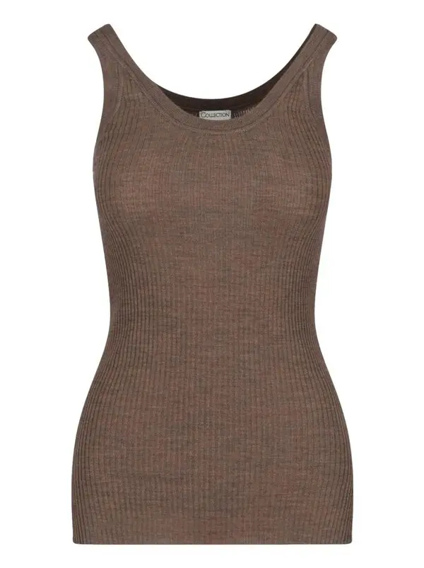 Calvin Klein Ella Tank Top - Brown