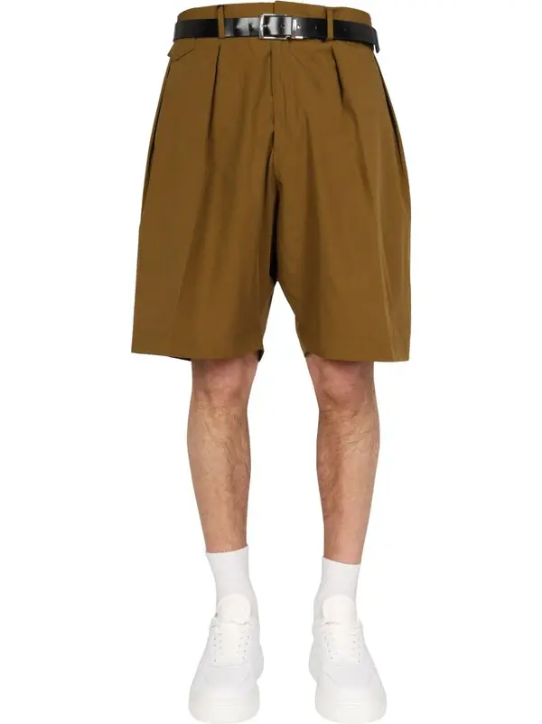 Paul Smith Bermuda Shorts - Military Green