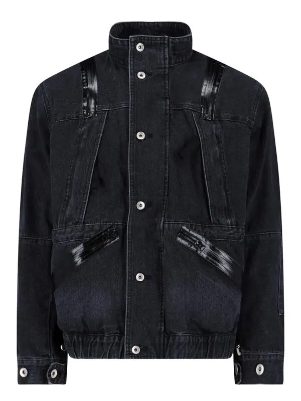 Sacai Denim Jacket - Black
