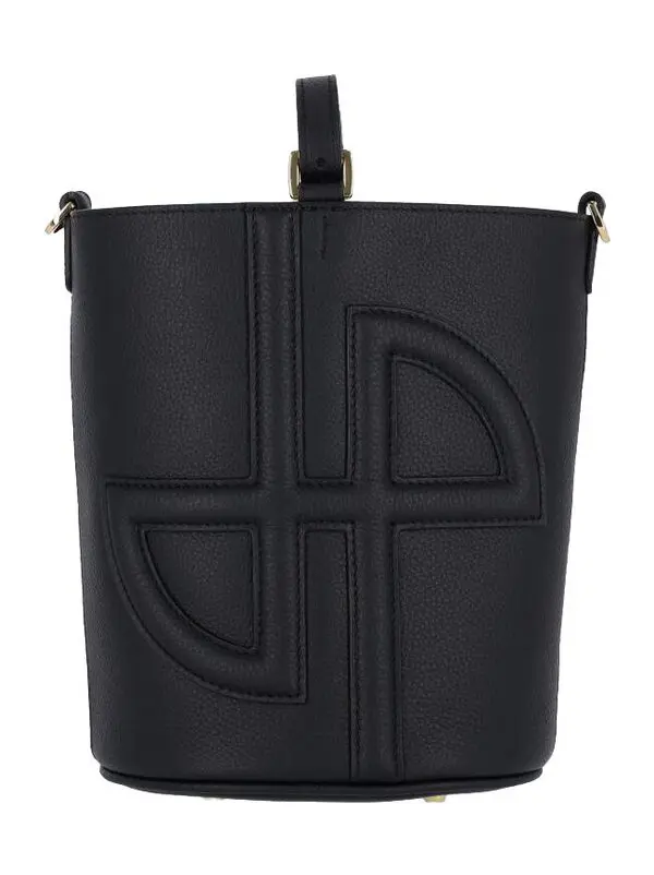 Patou Jp' Small Bucket Bag - Black