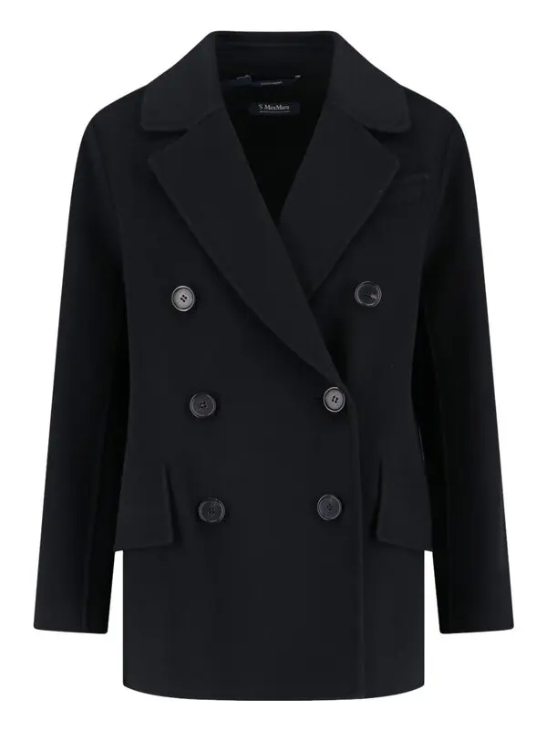 Max Mara Lukas Double-breasted Blazer - Black