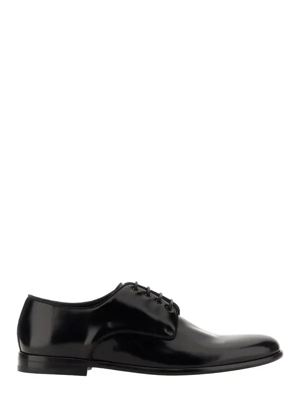 Dolce & Gabbana Leather Derby - Black