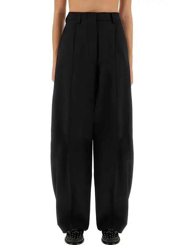 THELATEST Wide Leg Trousers - Black