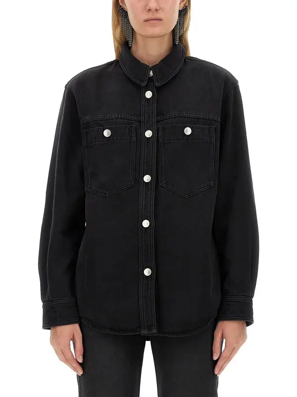 Isabel Marant Talbot Shirt - Black