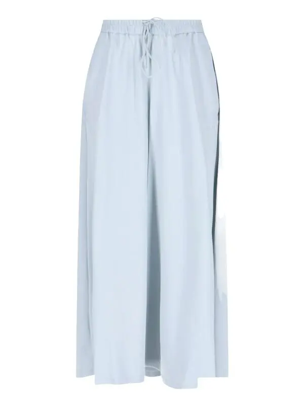Y3 3-stripes Maxi Skirt - Gray