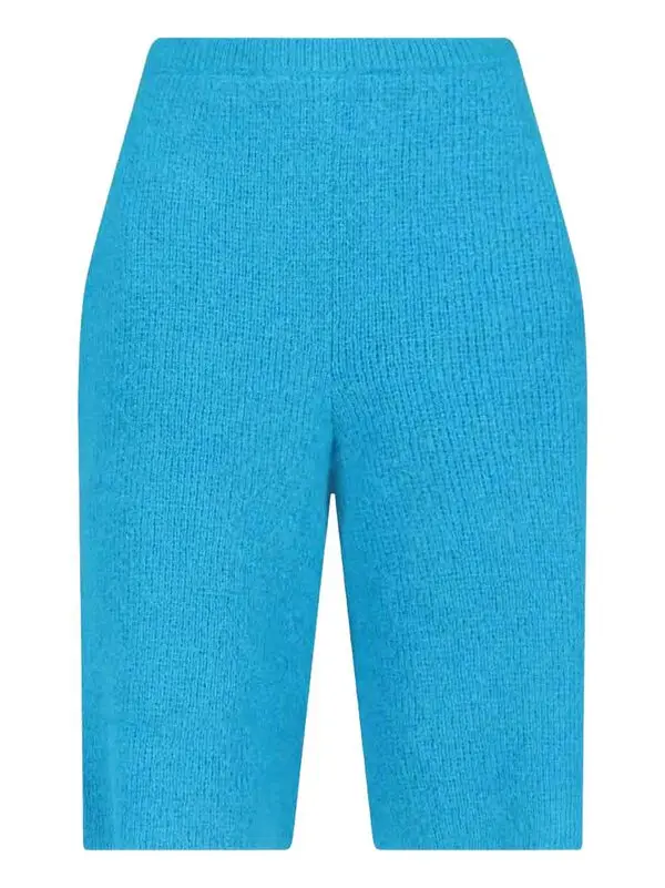 JW Anderson Knitted Shorts - Light Blue