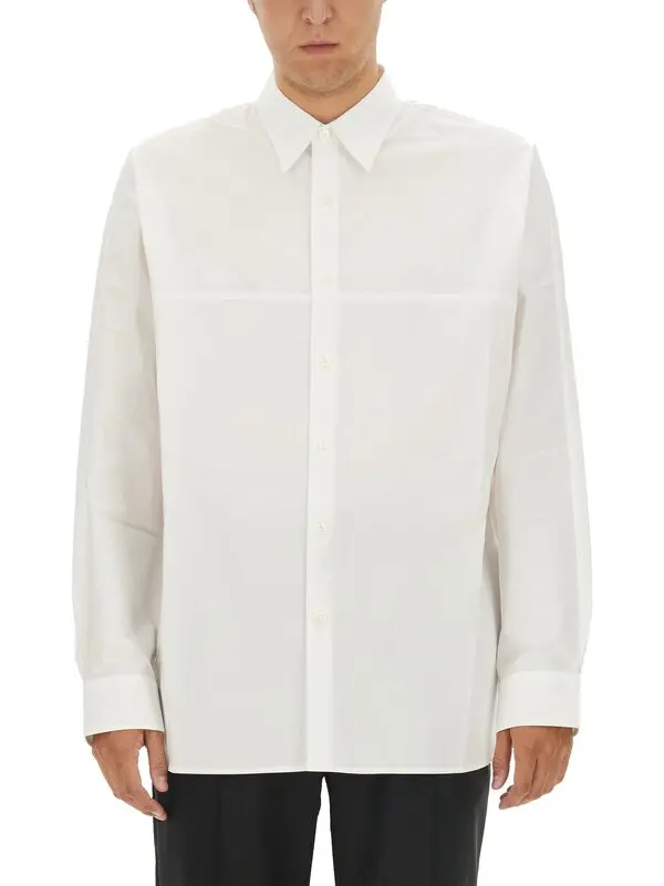 Dries Van Noten Regular Fit Shirt - White
