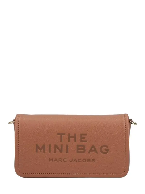 Marc Jacobs The Leather Mini Bag - Brown