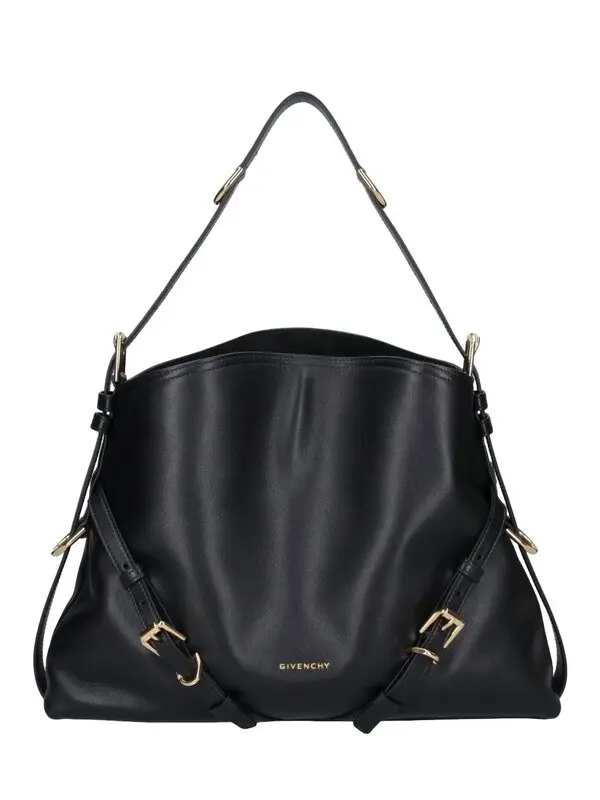 Givenchy Voyou Medium Crossbody Bag - Black