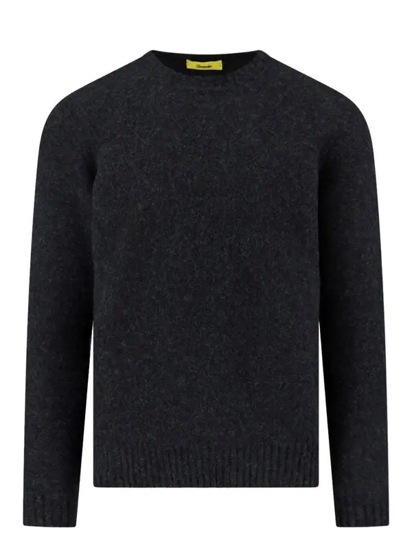 DRUMOHR Wool Crew Neck Sweater - Gray