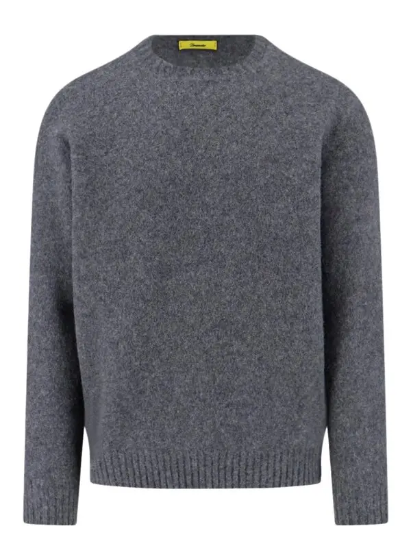 DRUMOHR Wool Crew Neck Sweater - Gray