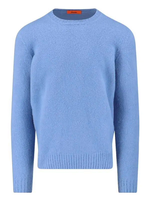 Comme Des Garçons Wool Sweater - Light Blue