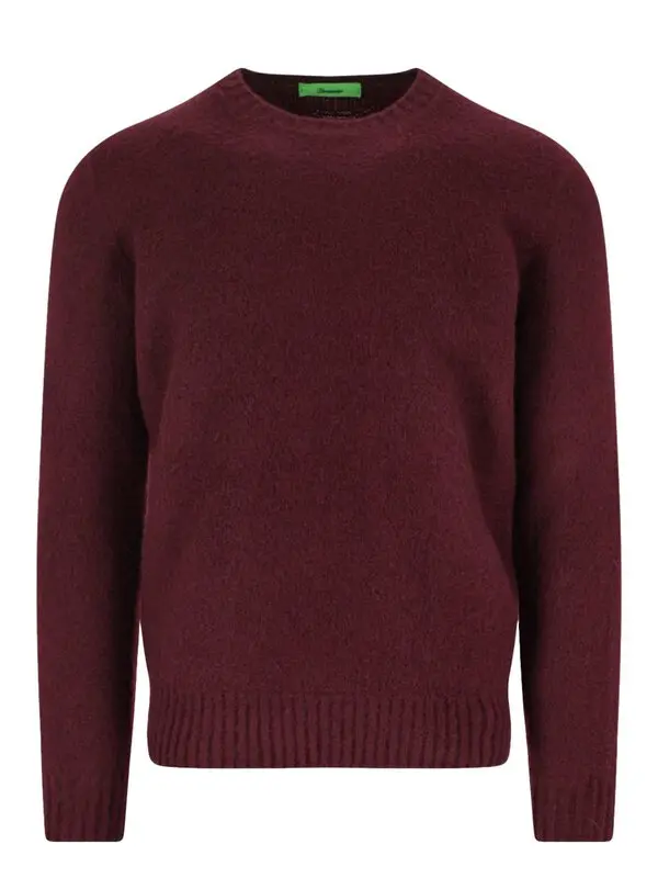 Comme Des Garçons Wool Sweater - Red