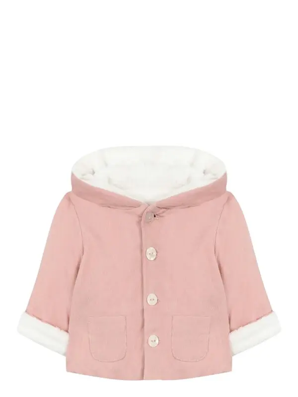 TARTINE ET CHOCOLAT Hooded Coat - Pink